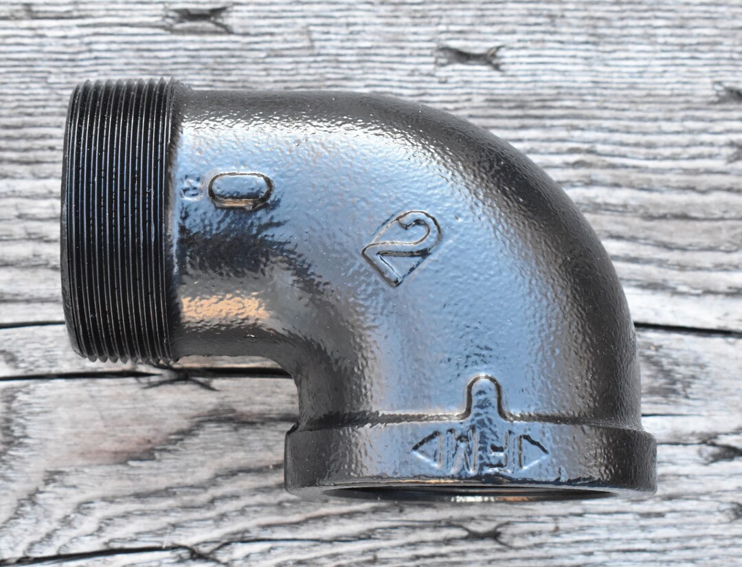 Pipe Street Elbow 90 Degree 2 Inch, Custom Powder Coated - Etsy
