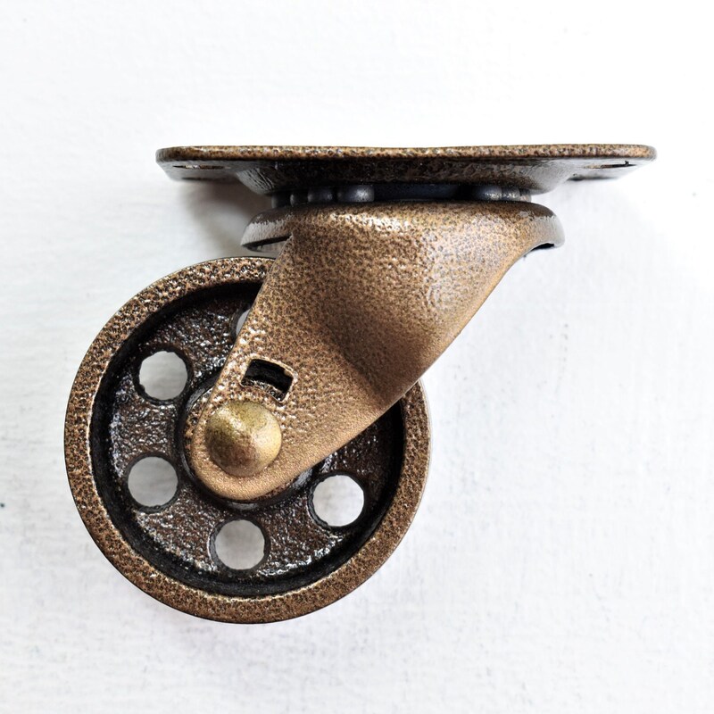 Cast Iron Swivel Casters - Etsy