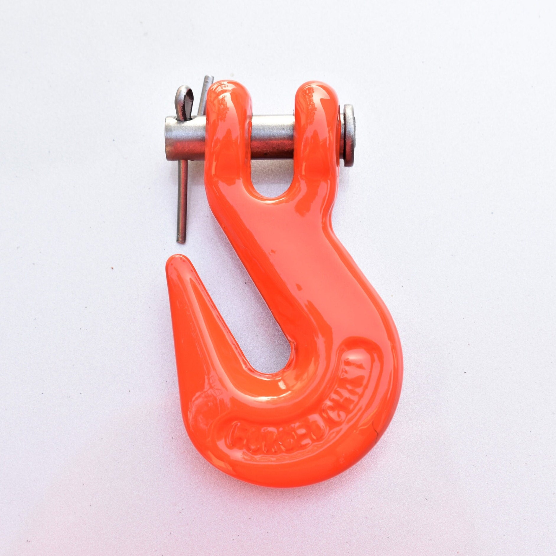 Steel Chain Hook 1/4 Inch, Custom Powder Coated - Etsy