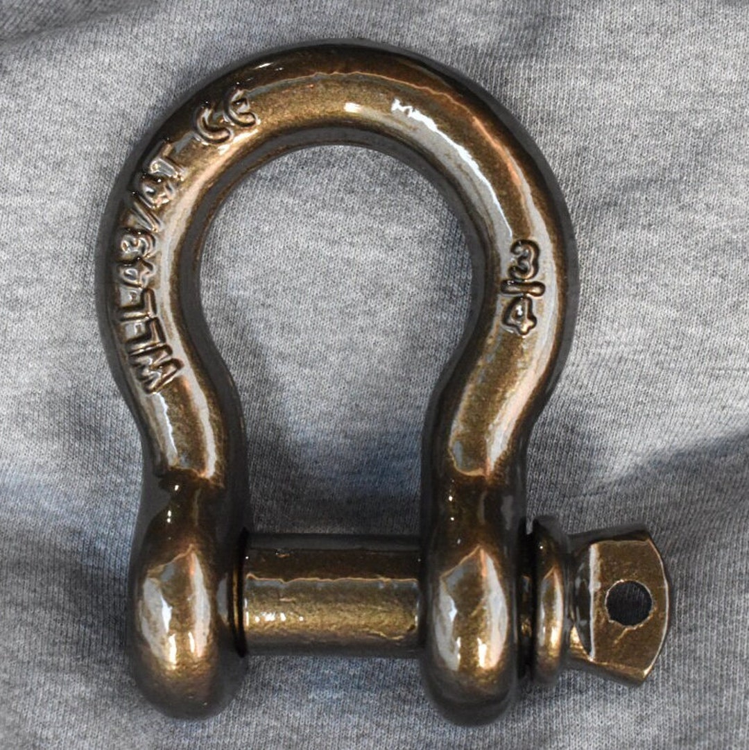 Screw Pin Anchor Shackle 3/4 Inch, Custom Powder Coated - Etsy