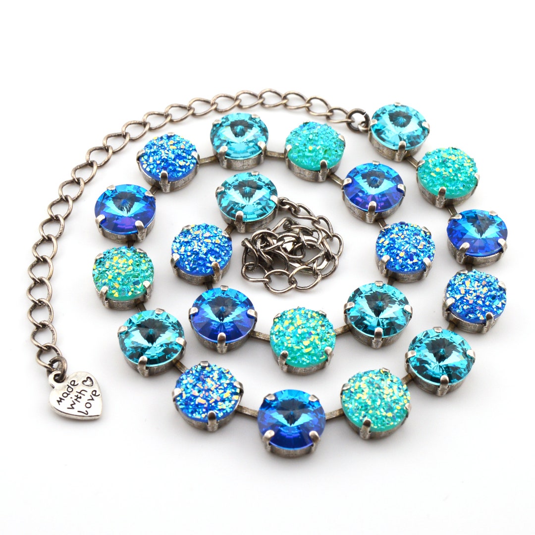 Beach Themed Crystal Jewelry, Necklace or Bracelet "island Breeze ...