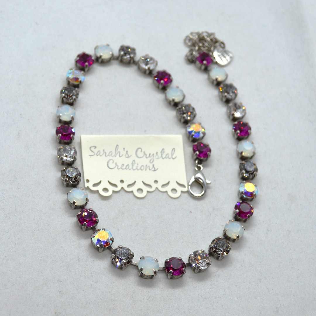 Bombshell Genuine Austrian Crystal Necklace, Bracelet or Earrings - Etsy