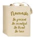 Namaste, Namaste Canvas Tote, Namaste Bag, Yoga Gifts, Yogi Gift, Yoga ...