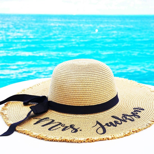 Custom Beach Hat - Etsy