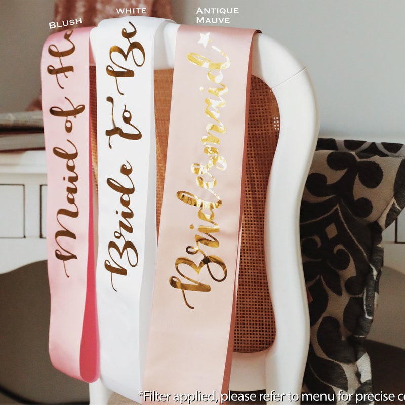 Custom Sash - Etsy