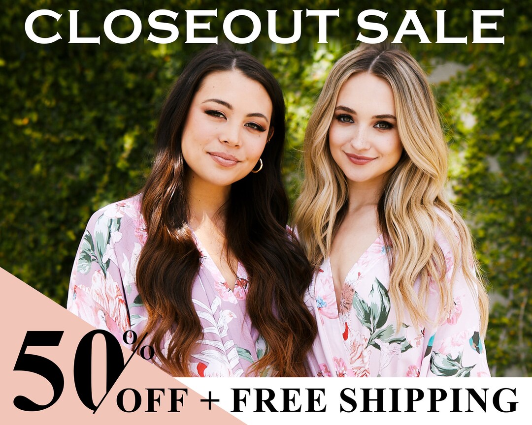 Floral Tassel Robes Bridesmaid Robes Bridal Robes Boho Robes Floral ...