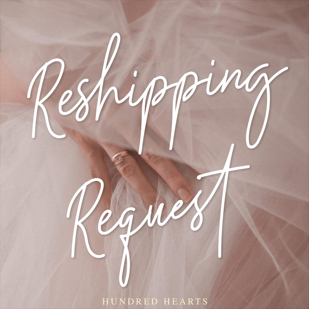 Reshipping Fee - Etsy