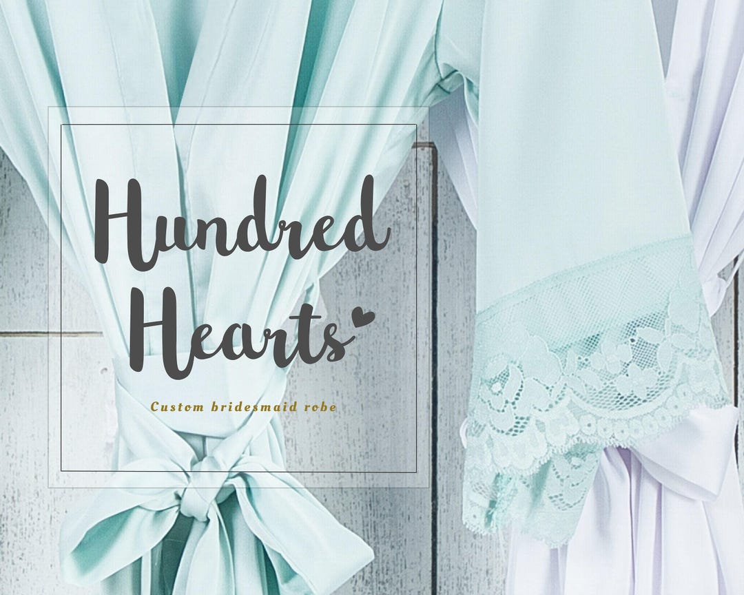 Custom Silky Lace Robe | Instagram-worthy Bridal Robe | Bride ...