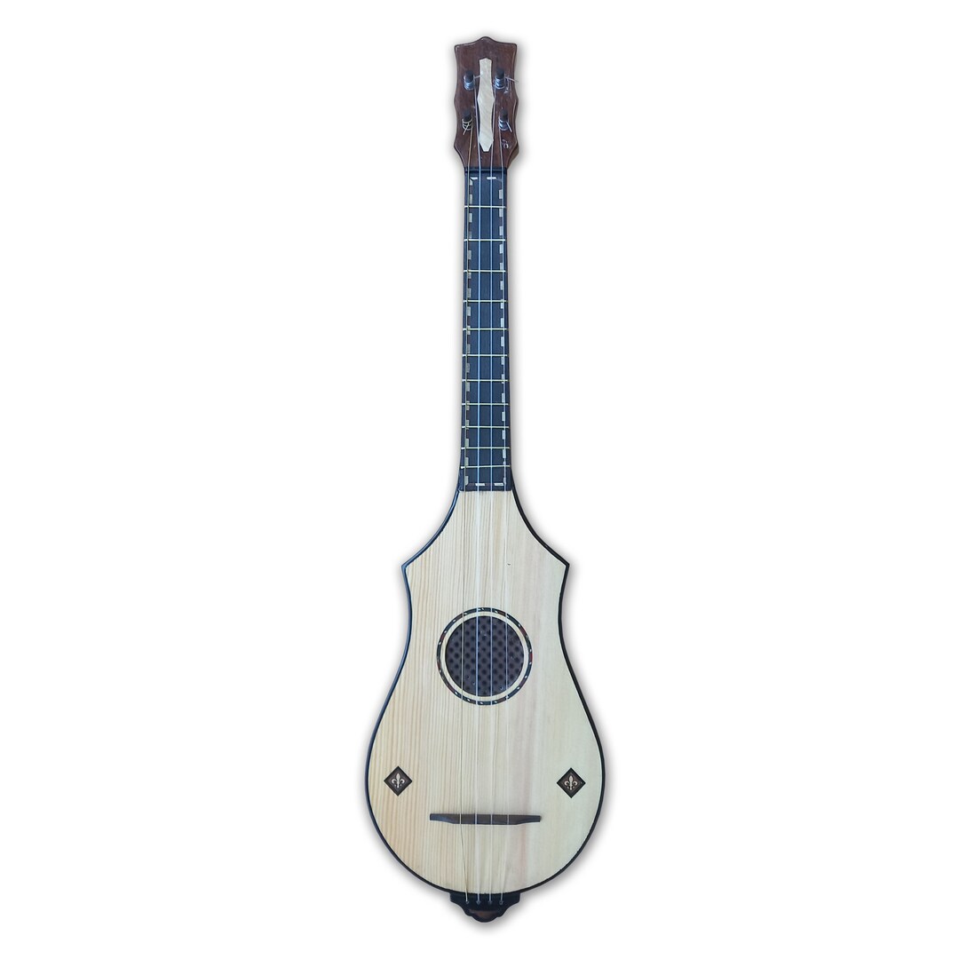 Citole Medieval 4 Strings Instrument Handmade - Etsy New Zealand