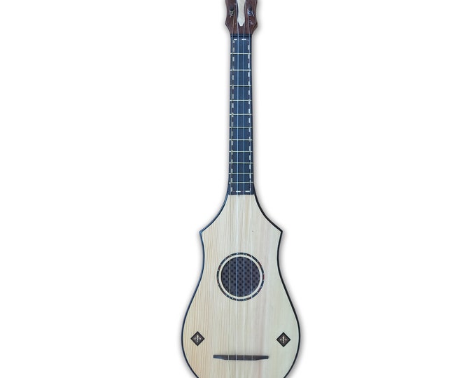 Citole Medieval 4 Strings Instrument Handmade - Etsy