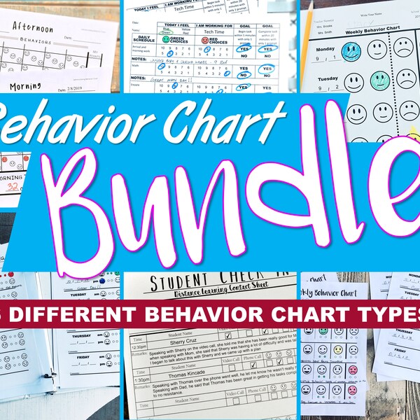 Teen Behavior Chart - Etsy