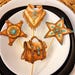 Western-themed Collection of Cupcake Toppers With Turquoise Trim, 10 ...