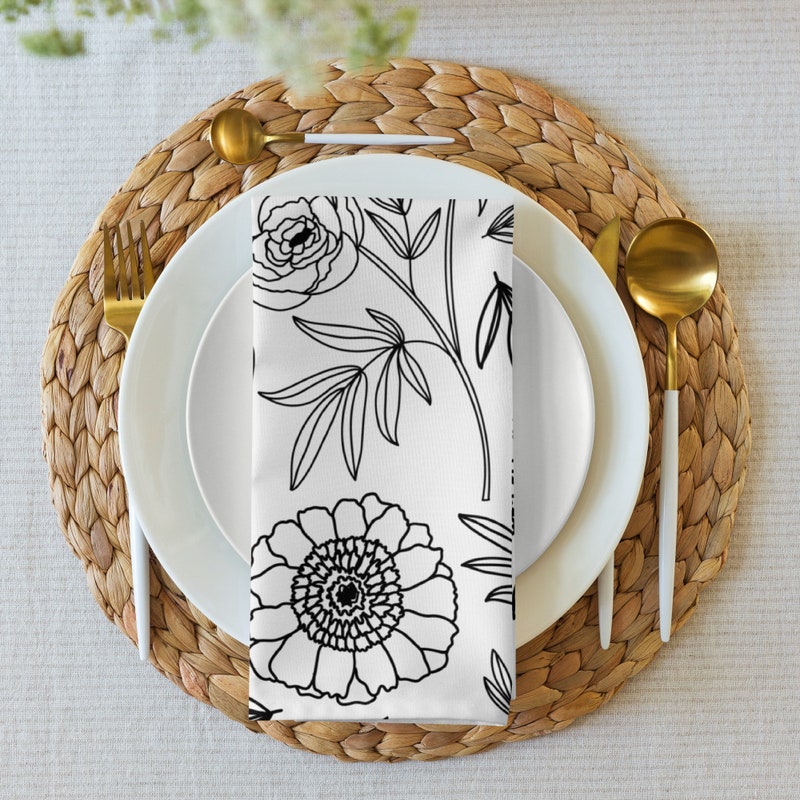 Modern Cloth Napkins - Etsy