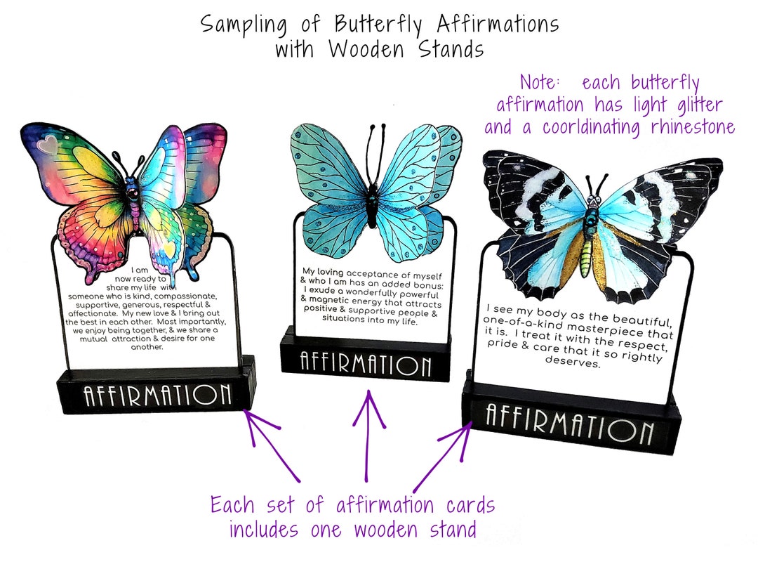 Butterfly Affirmations for Romantic Love, Prosperity, Job & Business ...