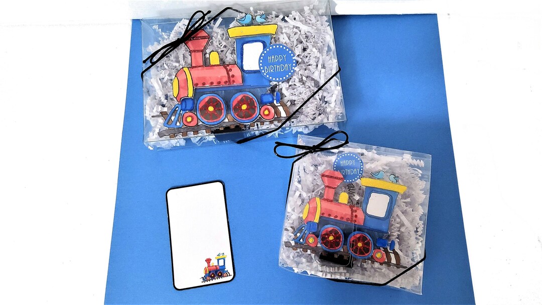 Custom Train Greeting Card, All Occasion, Two Sizes, Comes in ...