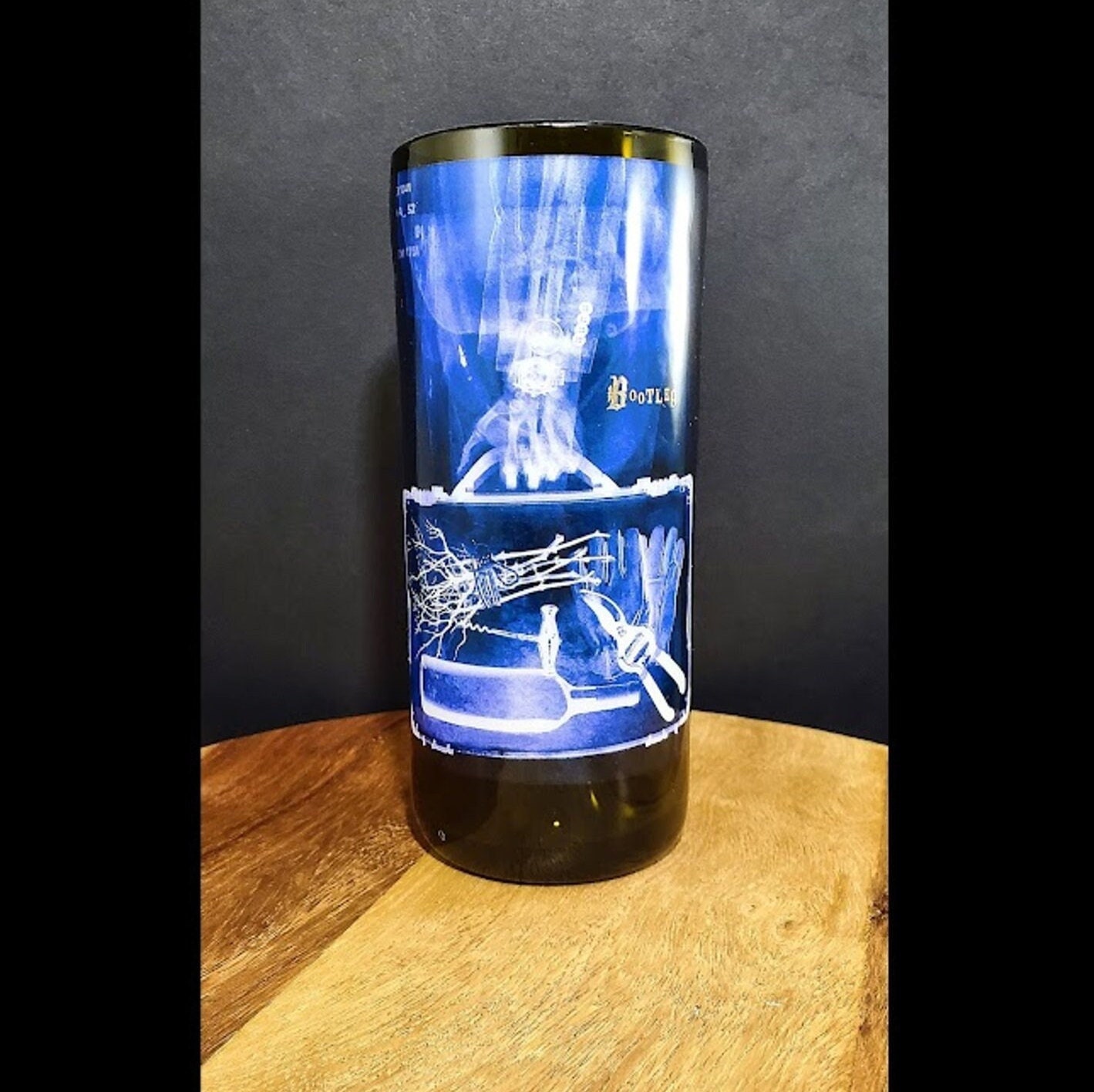 Bootleg Drinking Glass - Etsy