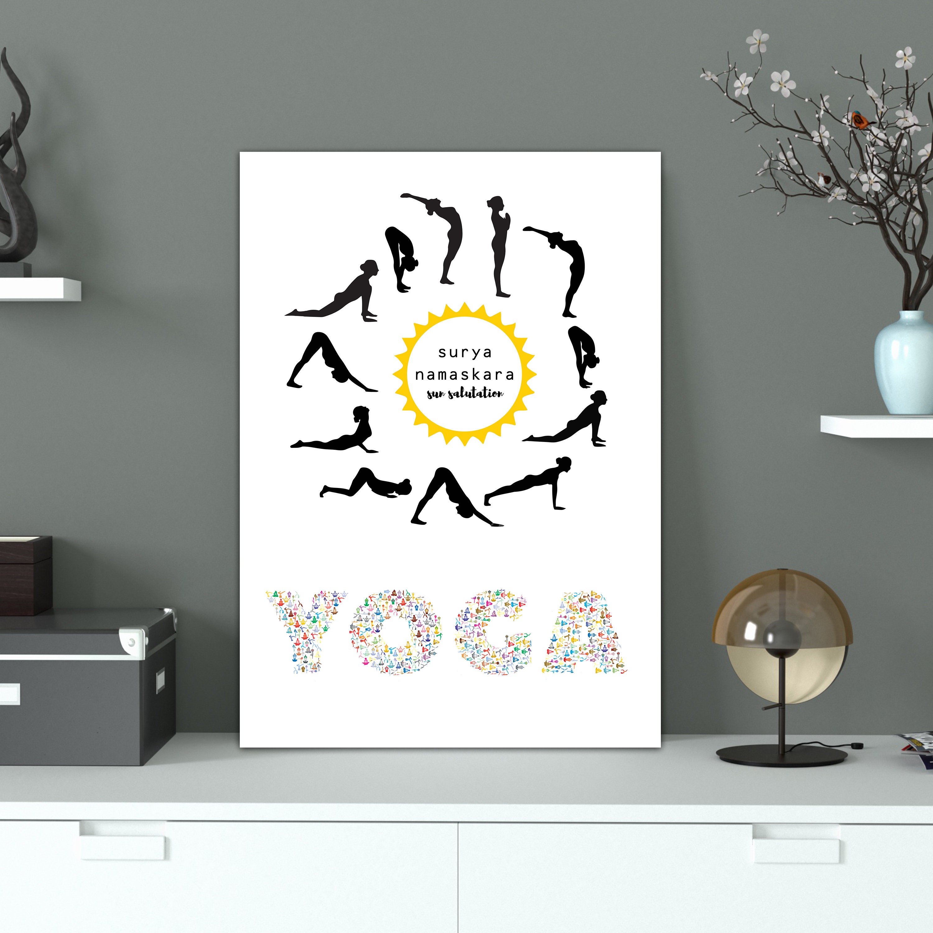 Sun Salutation Wallpaper