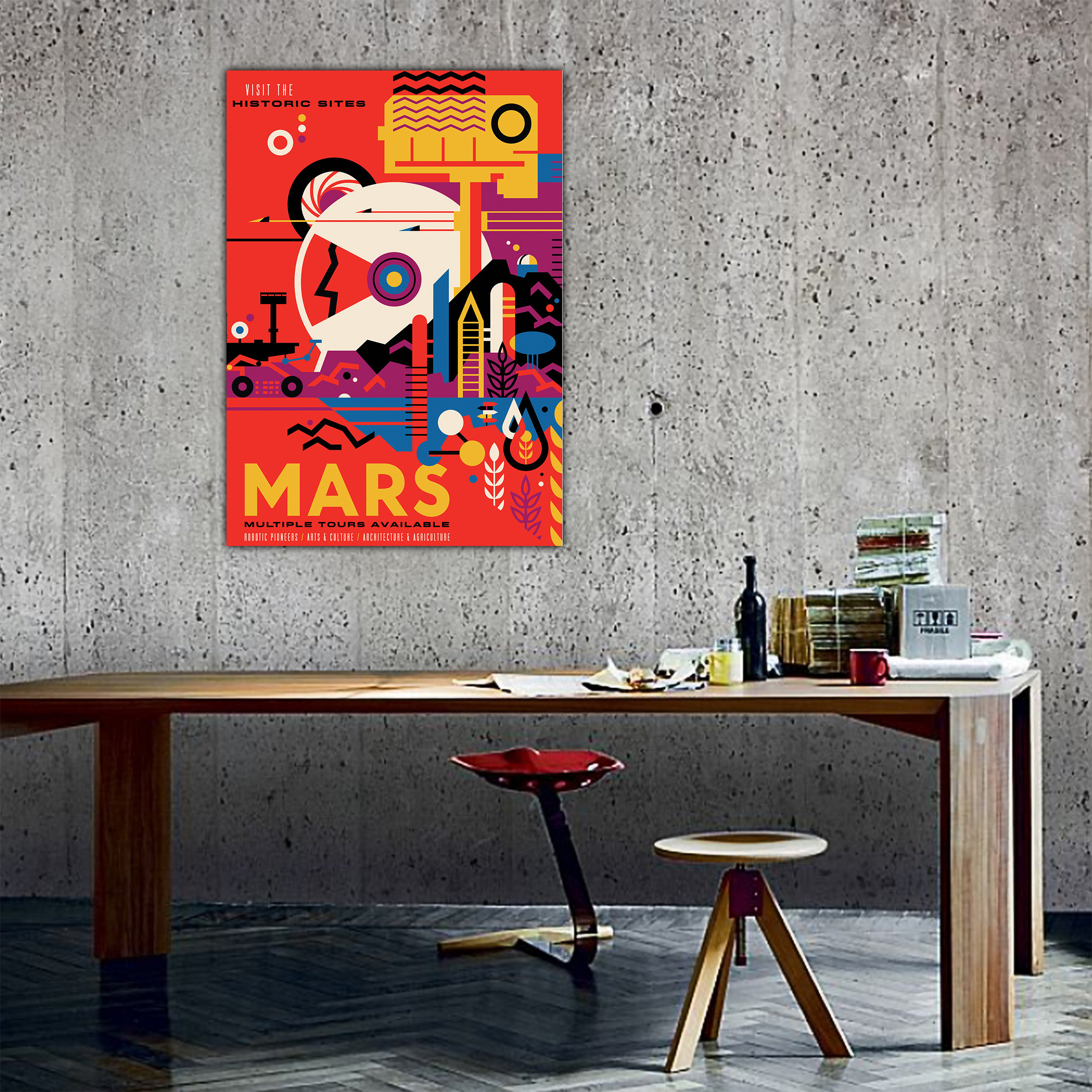 Mars, NASA Posters, NASA Travel Posters, Highest Quality NASA Wall Art ...