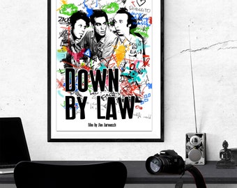 Down by Law 1986 Japanese Movie Poster - Etsy