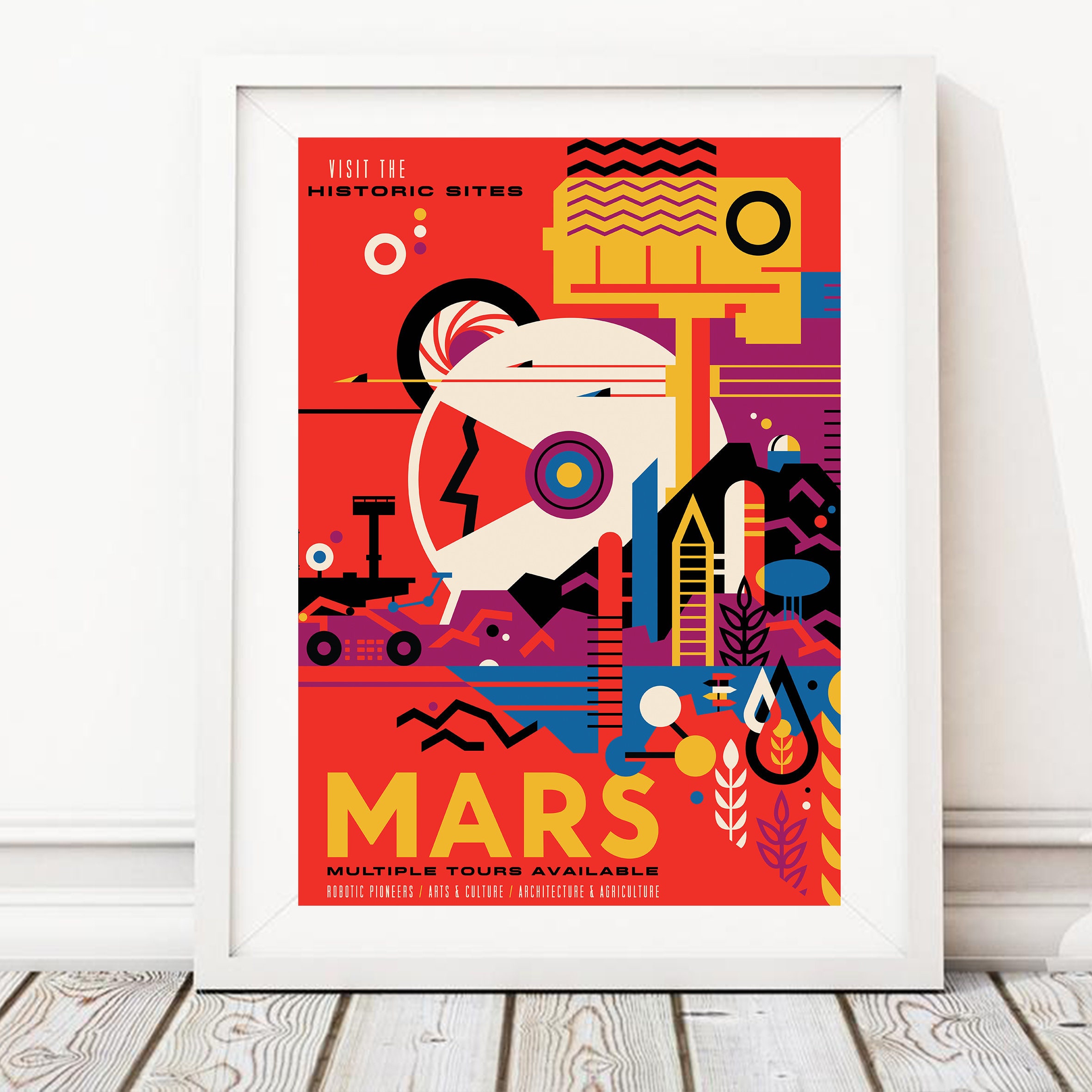 Mars, NASA Posters, NASA Travel Posters, Highest Quality NASA Wall Art ...