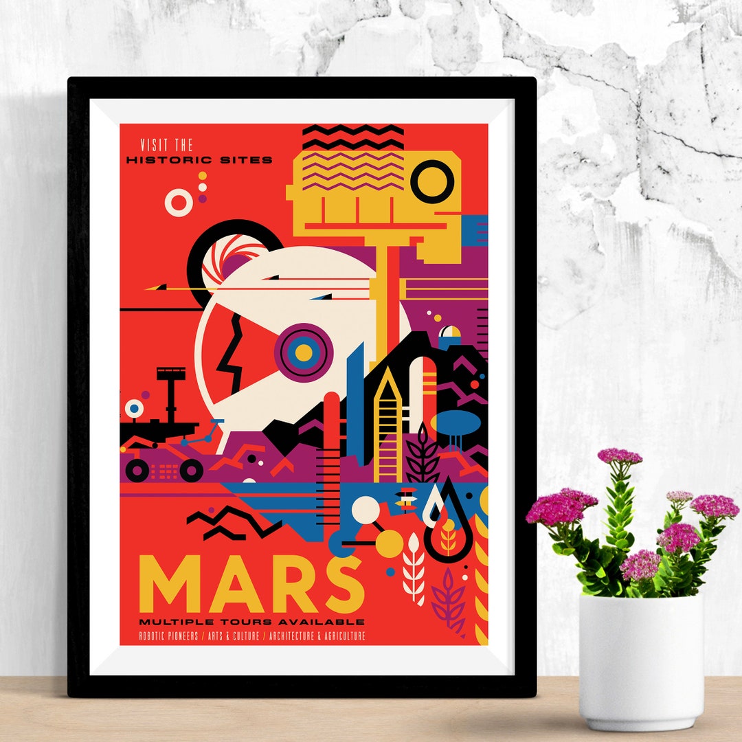 Mars, NASA Posters, NASA Travel Posters, Highest Quality NASA Wall Art ...
