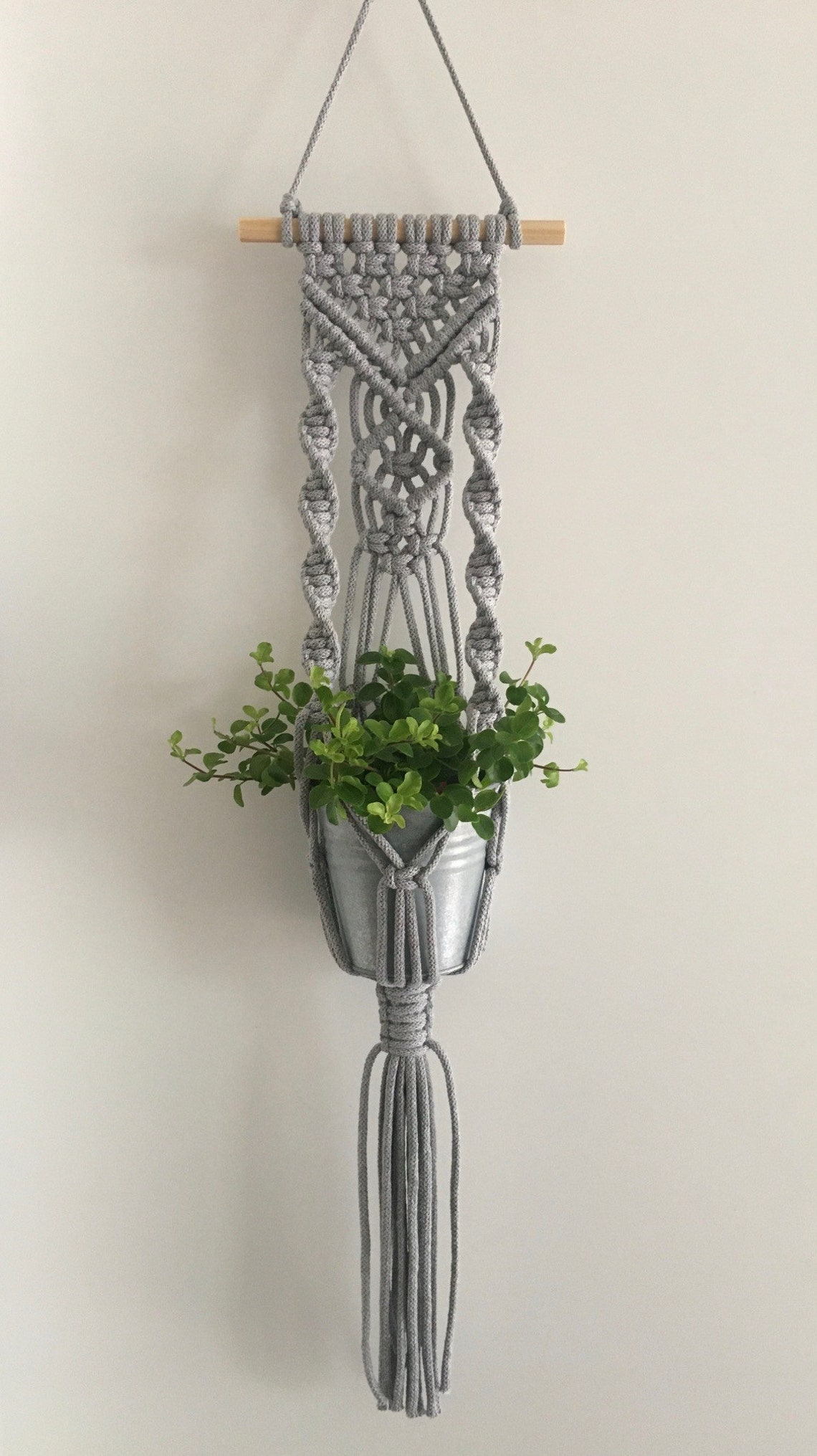 Macrame Plant Hanger, Macrame Wall Planter, Wall Hanging, Wall Plant ...