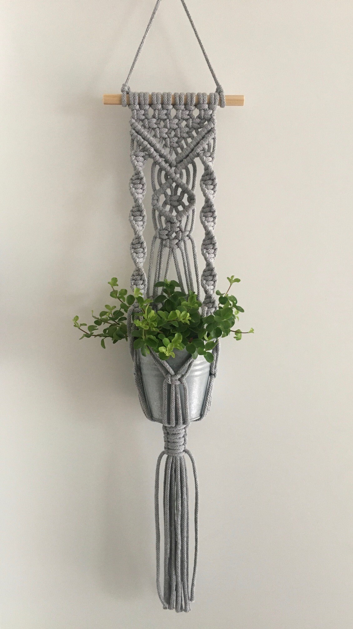 Macrame Plant Hanger, Macrame Wall Planter, Wall Hanging, Wall Plant ...