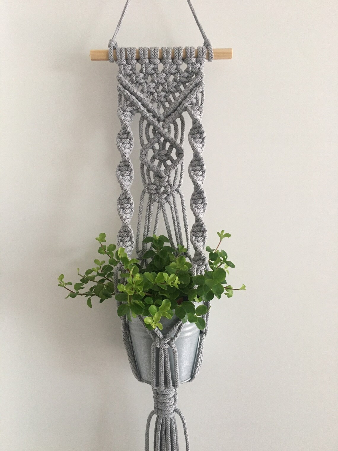 Macrame Plant Hanger, Macrame Wall Planter, Wall Hanging, Wall Plant ...
