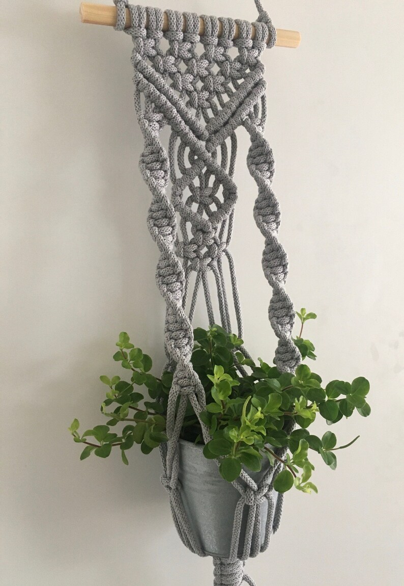 Macrame Plant Hanger, Macrame Wall Planter, Wall Hanging, Wall Plant ...