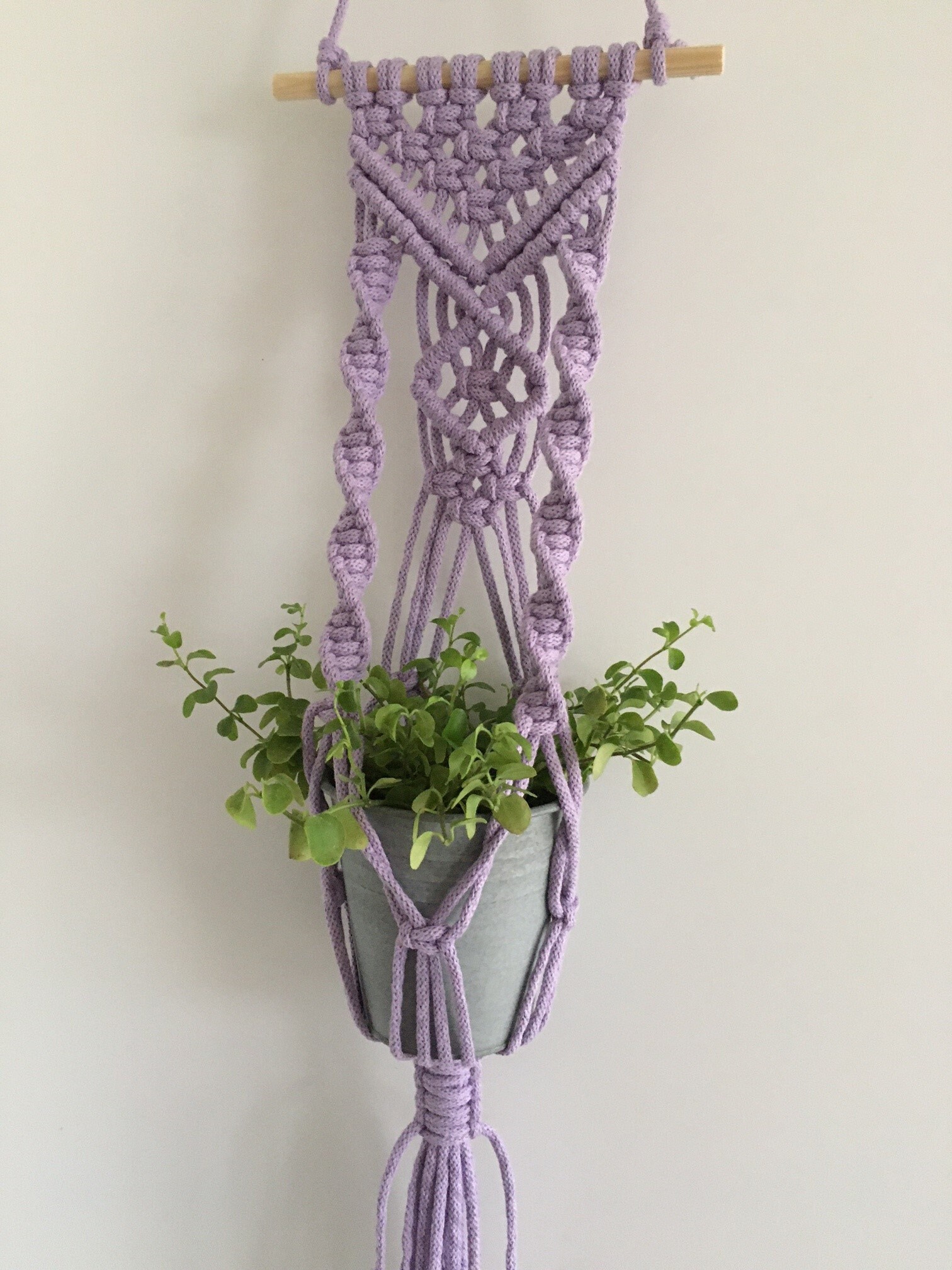 Macrame Plant Hanger Wall Planter Wall Hanging Wall Plant - Etsy