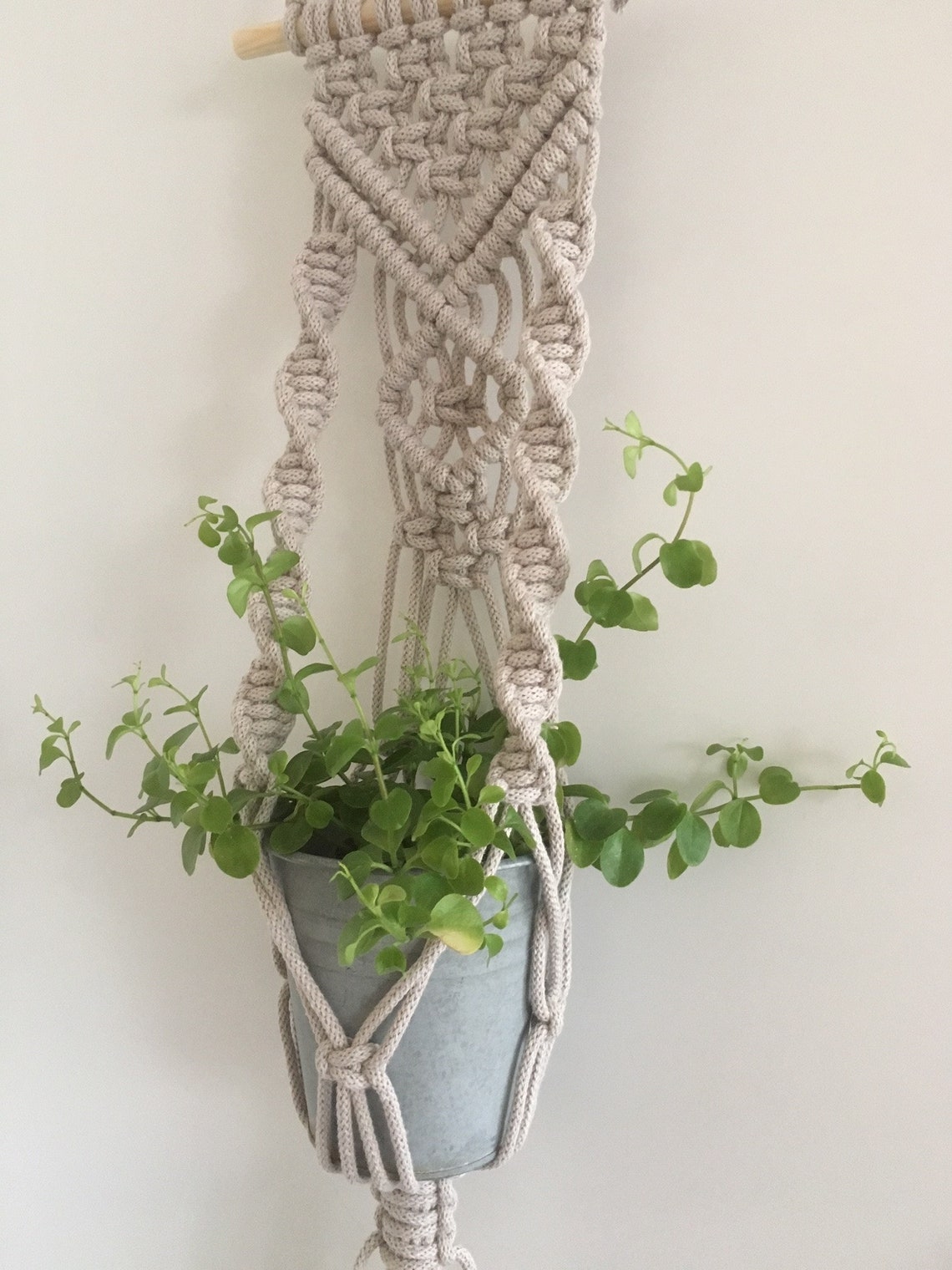 Macrame Plant Hanger Sand Wall Planter Wall Hanging Wall - Etsy