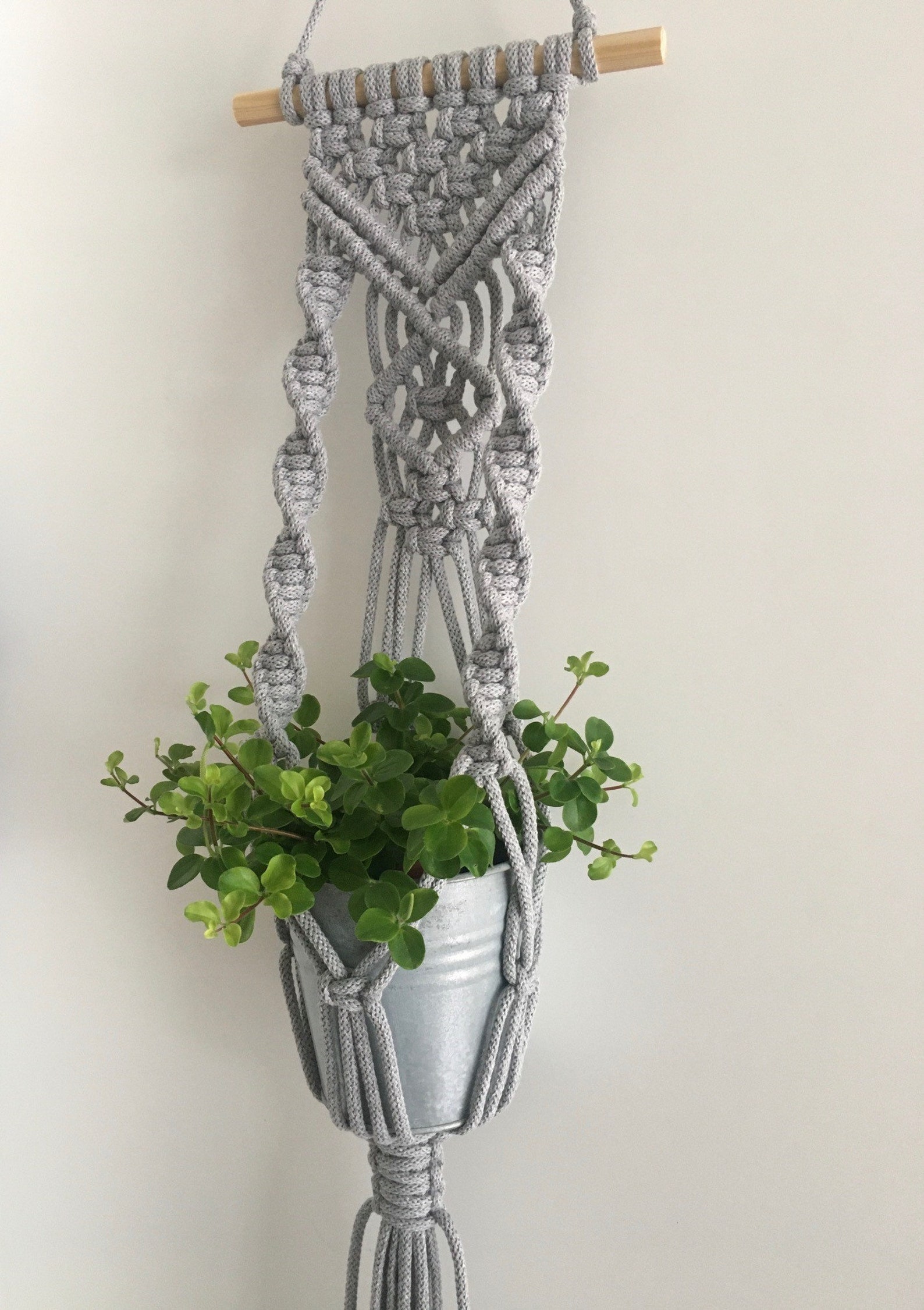 Macrame Plant Hanger, Macrame Wall Planter, Wall Hanging, Wall Plant ...