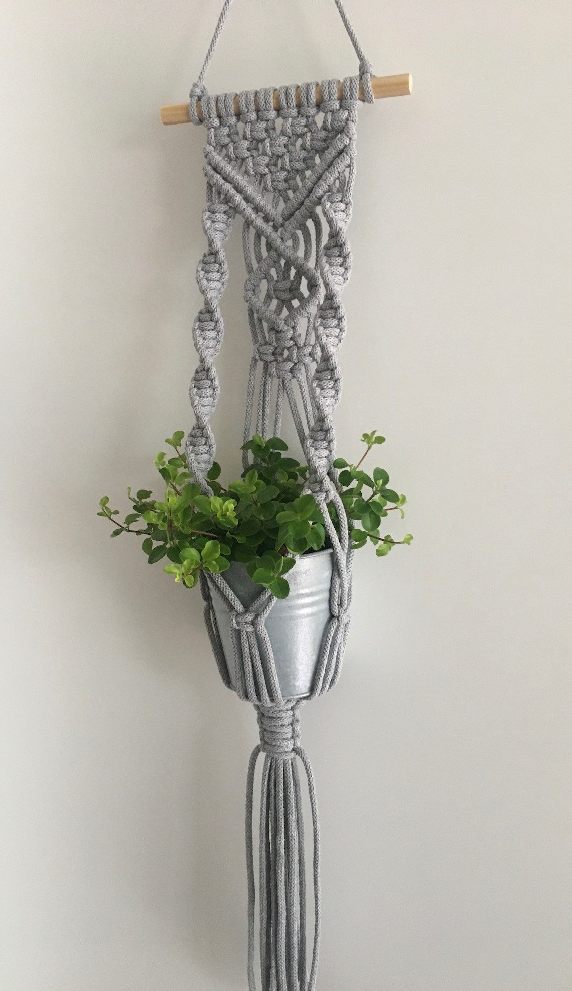 Macrame Plant Hanger, Macrame Wall Planter, Wall Hanging, Wall Plant ...
