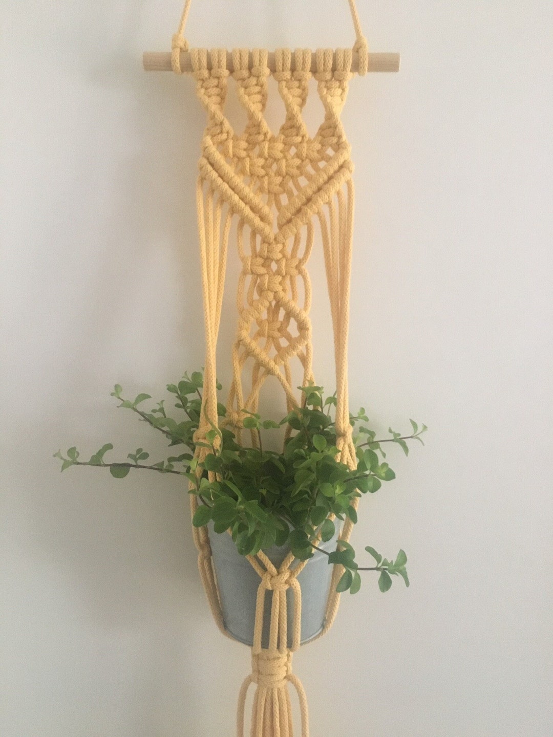 Macrame Plant Hanger, Wall Planter, Wall Hanging, Wall Plant Hanger ...