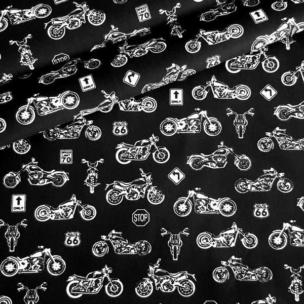 Motorcycle Fabric - Etsy