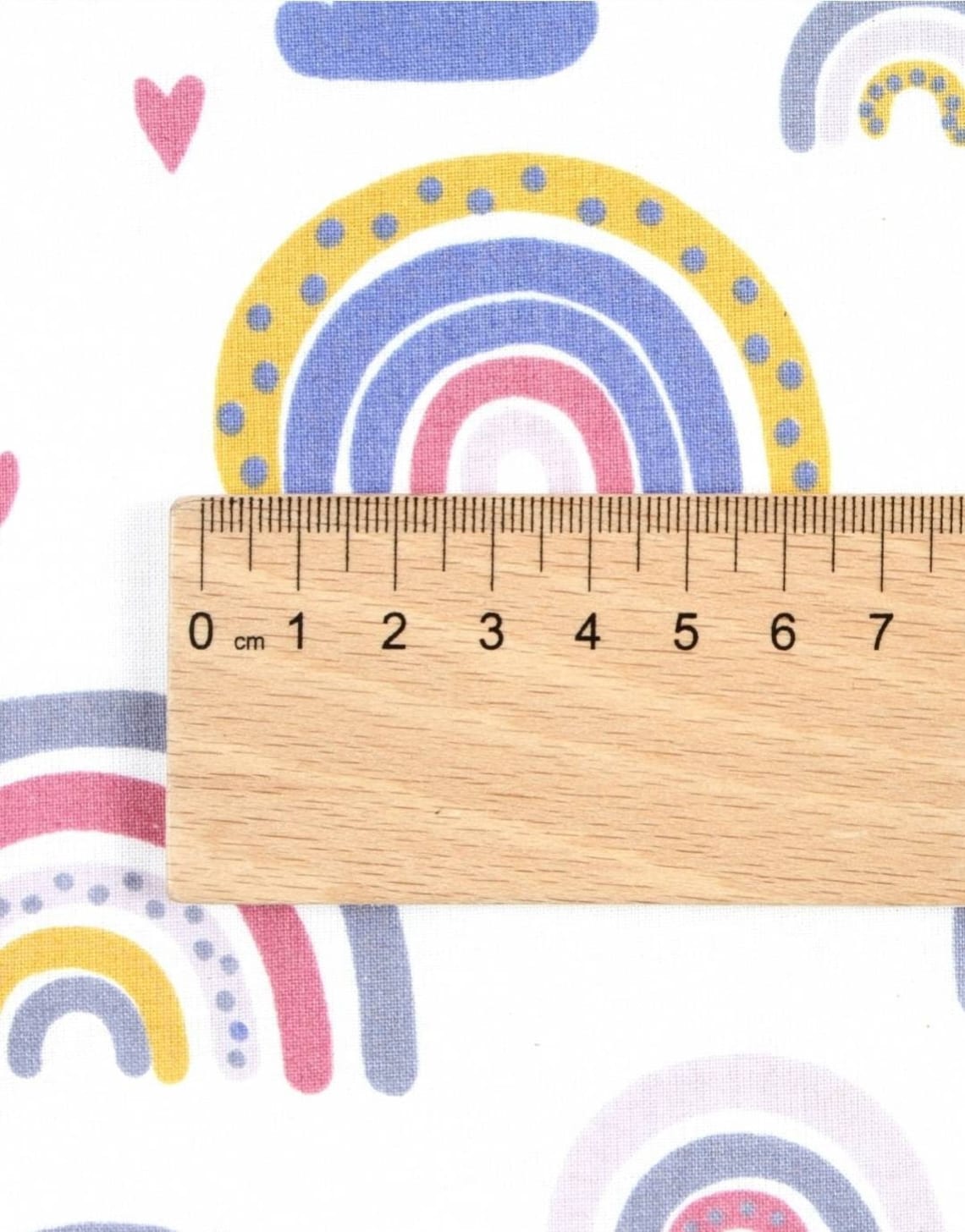 Rainbow Cotton Fabric by the Yard Rainbows Fabric Rainbow - Etsy