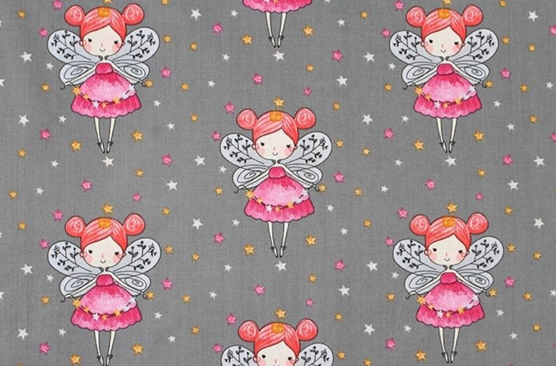 Princesses Cotton Fabric for Girlsfabric by the Yardorganic | Etsy
