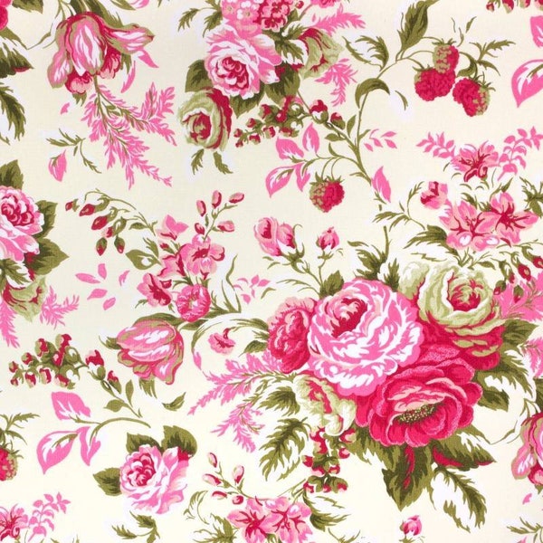 Vintage Cabbage Rose - Etsy