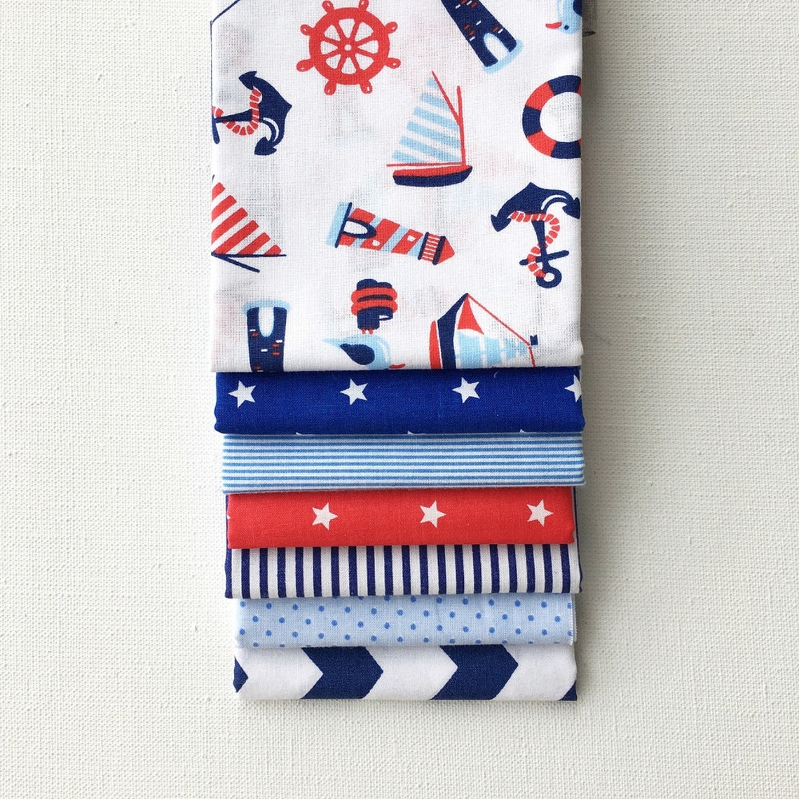 Marine Fabric Cotton Fabric Sea Fabric Ocean Fabric - Etsy