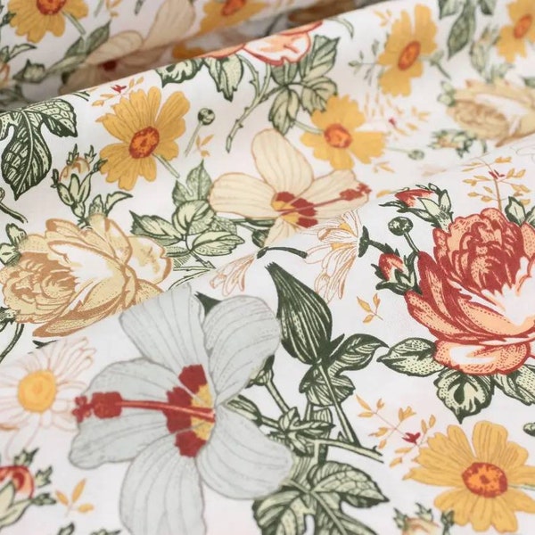 Vintage Cabbage Rose - Etsy