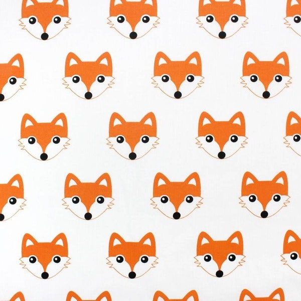 Fox Fabric - Etsy