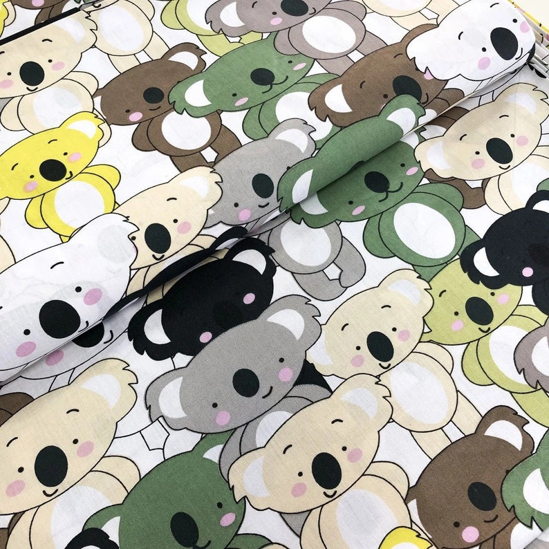 Koala Baumwolle Stoff Bulk Stock Koala Stoff Quilten Stoff | Etsy