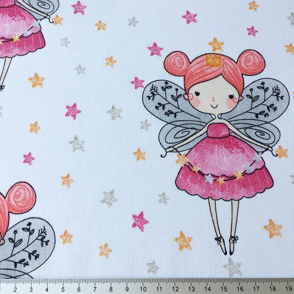 Princesses Cotton Fabric for Girlsfabric by the Yardorganic | Etsy
