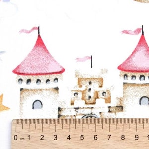 New! Castle Cotton Fabric, Princess Fafric,baby Girls Fabric,quilting ...