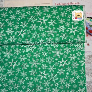 Christmas Fabric By The Yard Snowflake fabricChristmas | Etsy