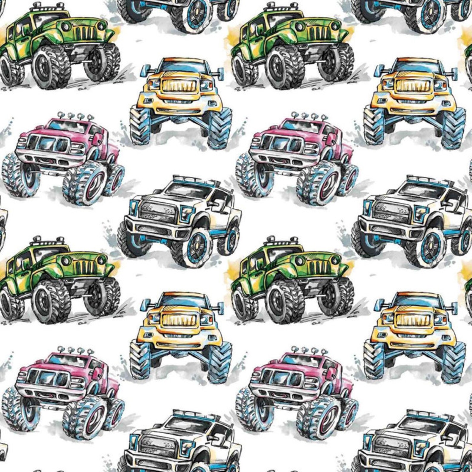 Cars Fabric,trucks Fabric,cars Fabric,boy Fabric,fabric by the Yard ...