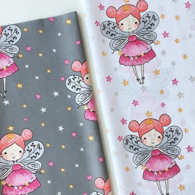 Princesses Cotton Fabric for Girlsfabric by the Yardorganic | Etsy
