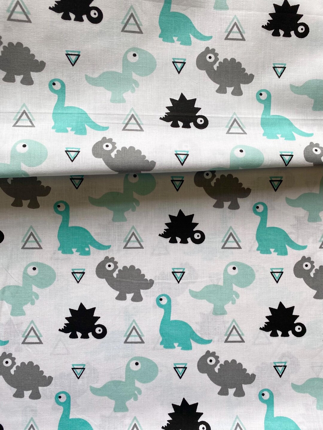 Dino Fabric,dinosaur Cotton Fabric,dinosaur Print Fabric,quilting ...