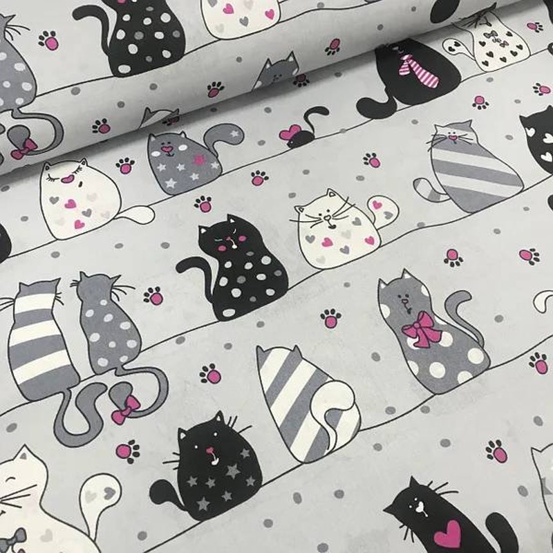 Cat Quilting Fabric - Etsy
