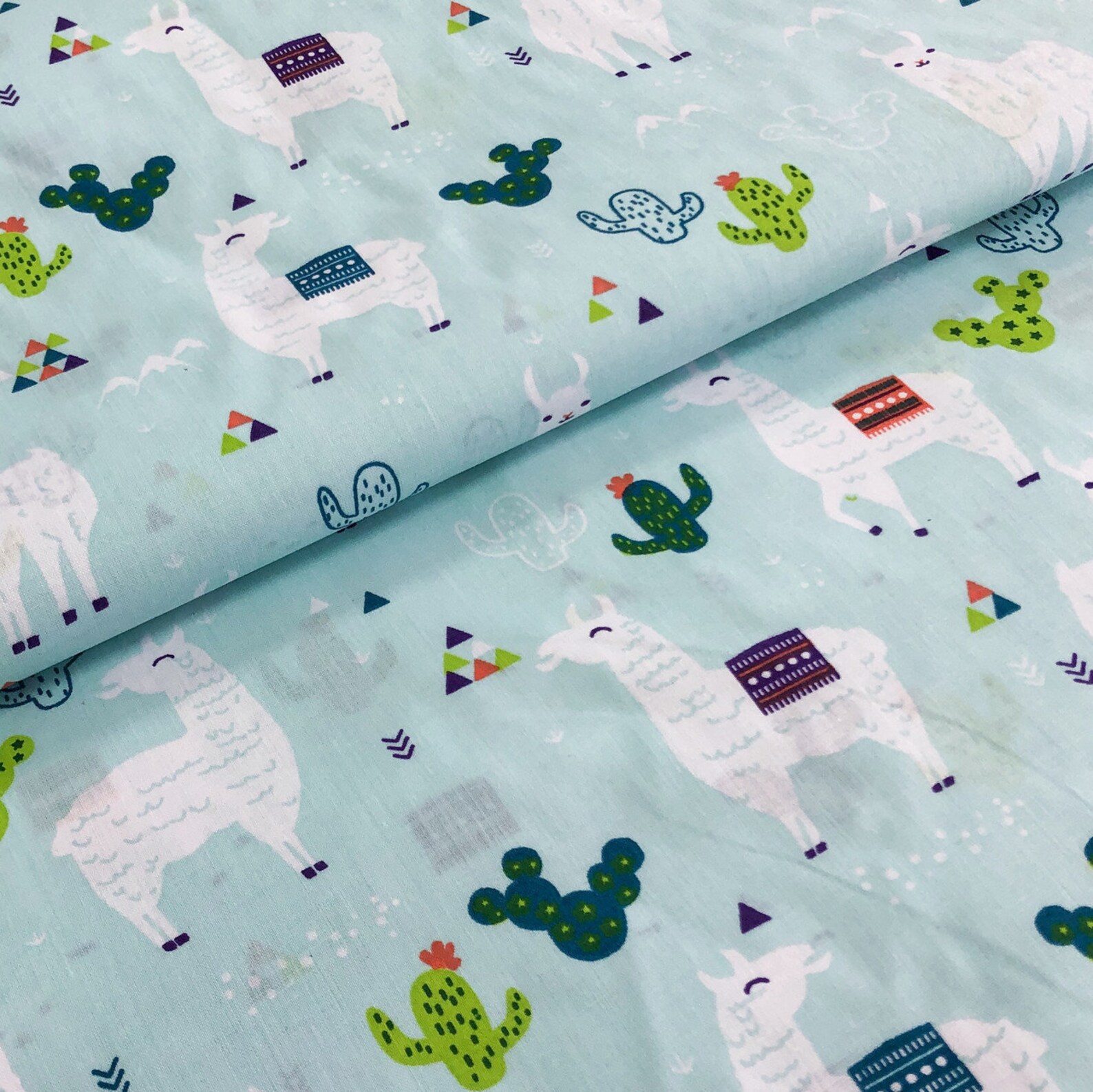 Tissu de lama modèle de lamas tissu dAlpapaca décor de | Etsy